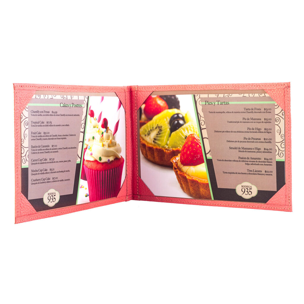 Menú Postres - S y J Leathers